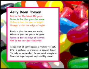 FREE Easter Jelly Bean Prayer for Children’s Ministry