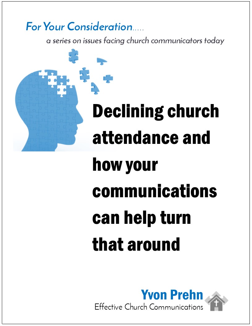 solutions to declining church attendance | Effective Church Communications