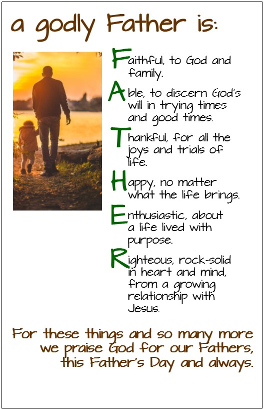 Christian Father Day Poems Christian Father Day Poems
