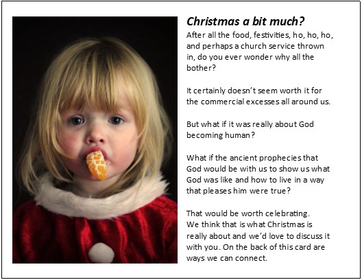 Invite visitors to interact with you after Christmas | Effective Church ...