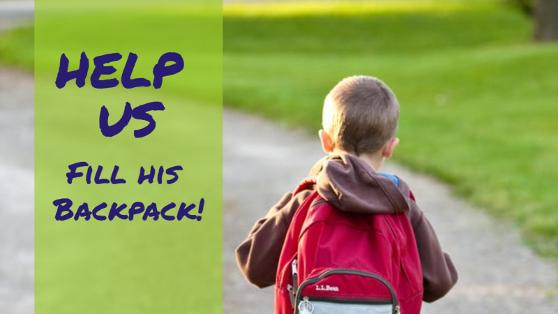 backpack ministry reminders | Effective Church Communications