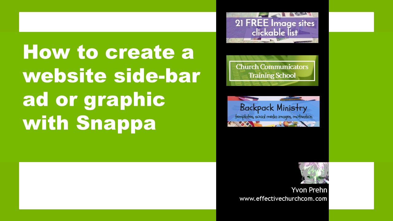 Snappa: Super quick and easy, how to create a side-bar ad with it ...