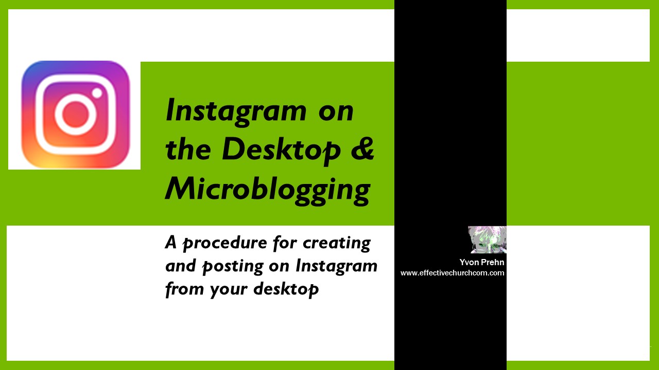Instagram on the Desktop and an Introduction to Microblogging ...